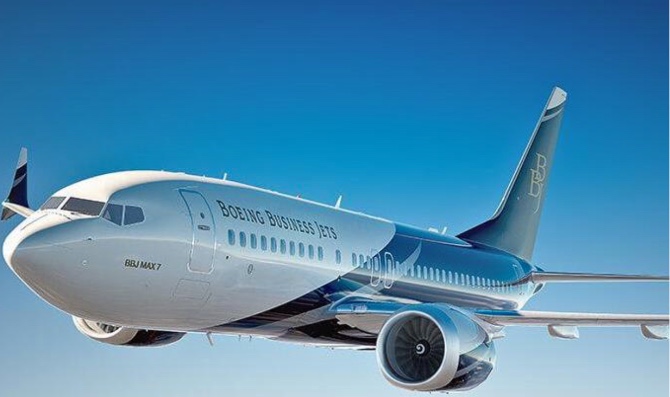 Caratteristiche del Boeing 737 private jet - BBJ MAX 7