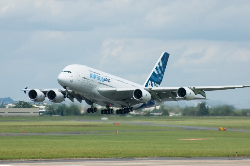 Airbus A380 jet